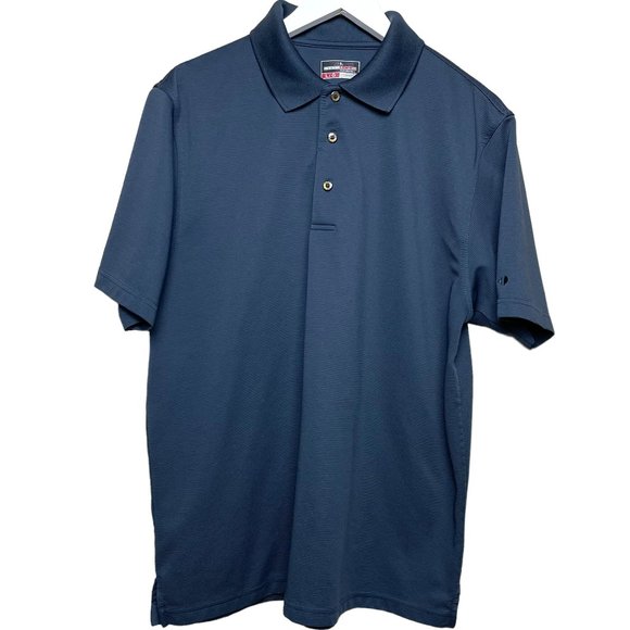 Grand Slam | Shirts | Grand Slam Mens Dark Blue Golf Polo Shirt | Poshmark